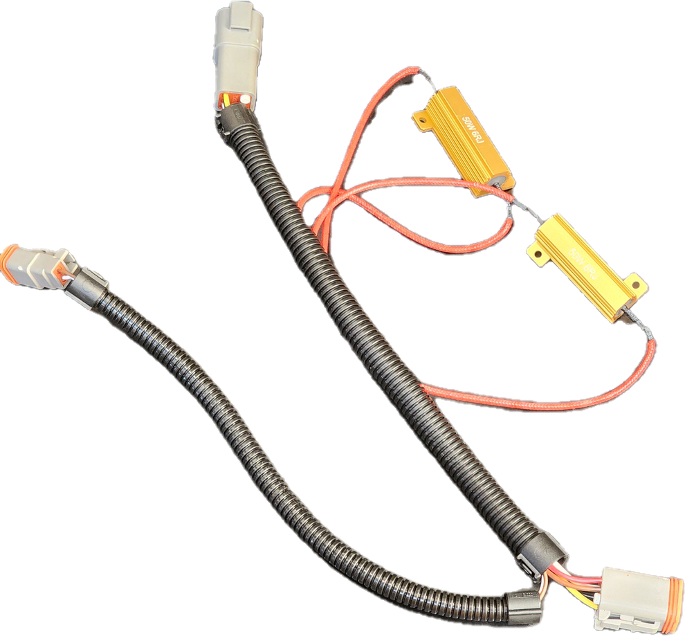 Resistor Patch Harness with Number Plate Connector (PAIR) – utetech